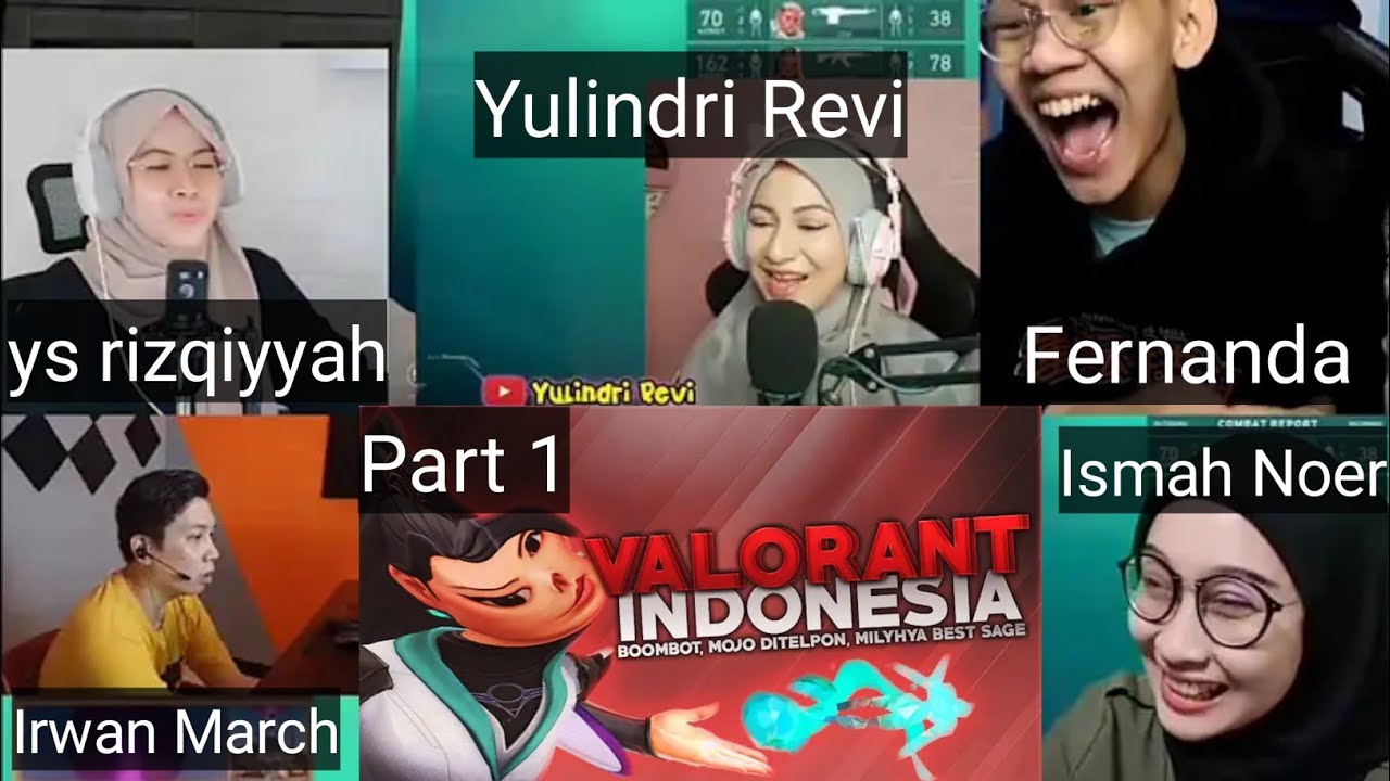 Reaction Mashup Milyhya Valorant Indonesia - Boombot, Mojo Ditelpon ...
