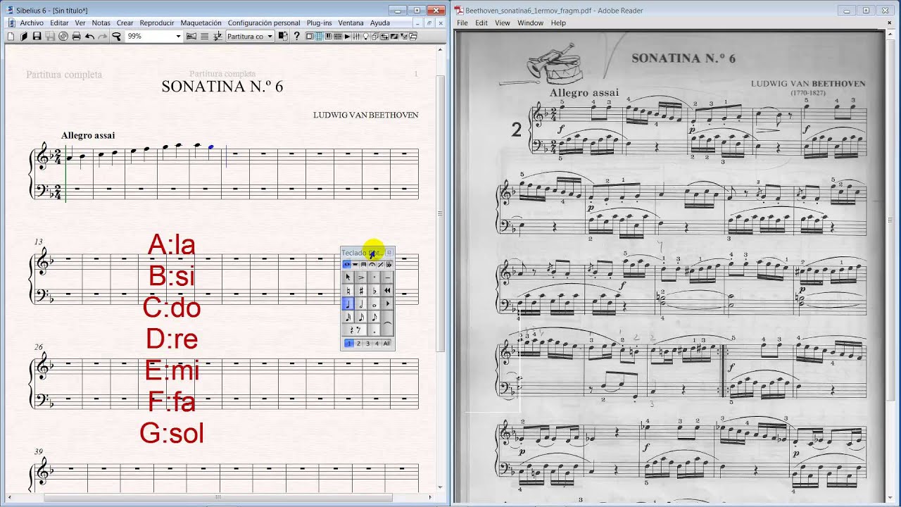 TUTORIAL 1 SIBELIUS 6 (NUEVA VERSIÓN) - YouTube