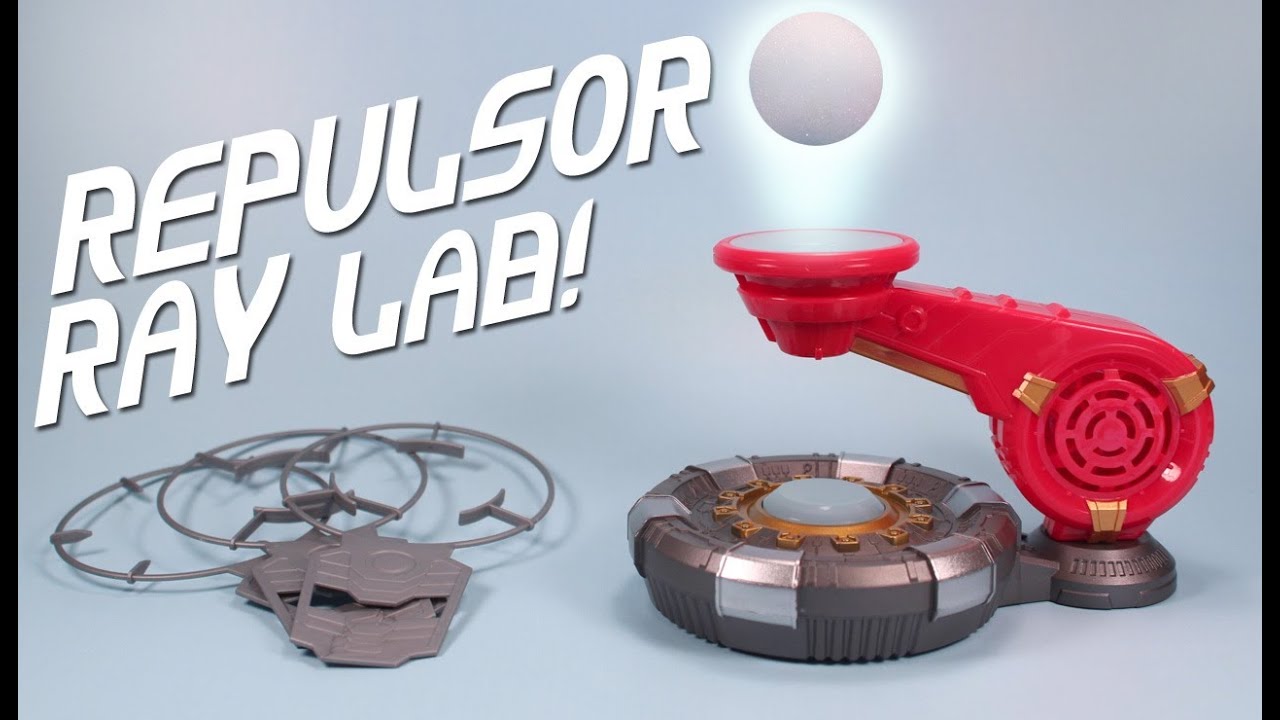 Marvel Science Iron Man Repulsor Ray Tech Lab Uncle Milton - YouTube