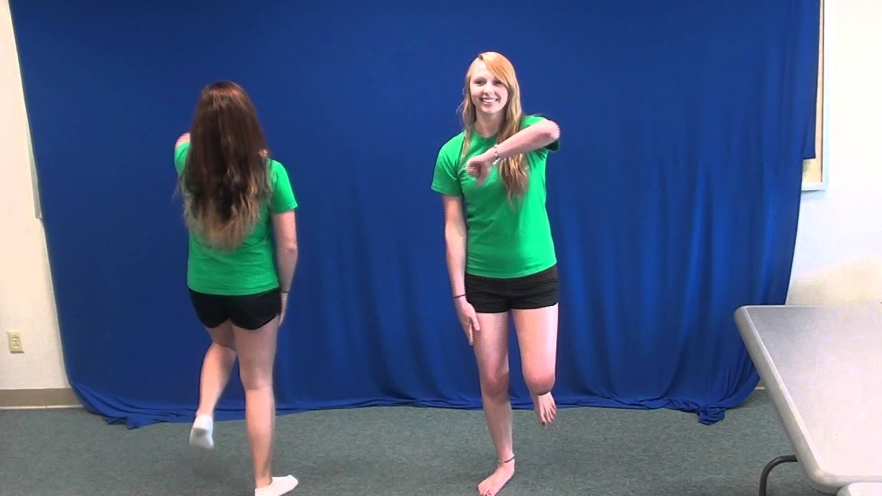 Stomp Cheer w/ words - YouTube