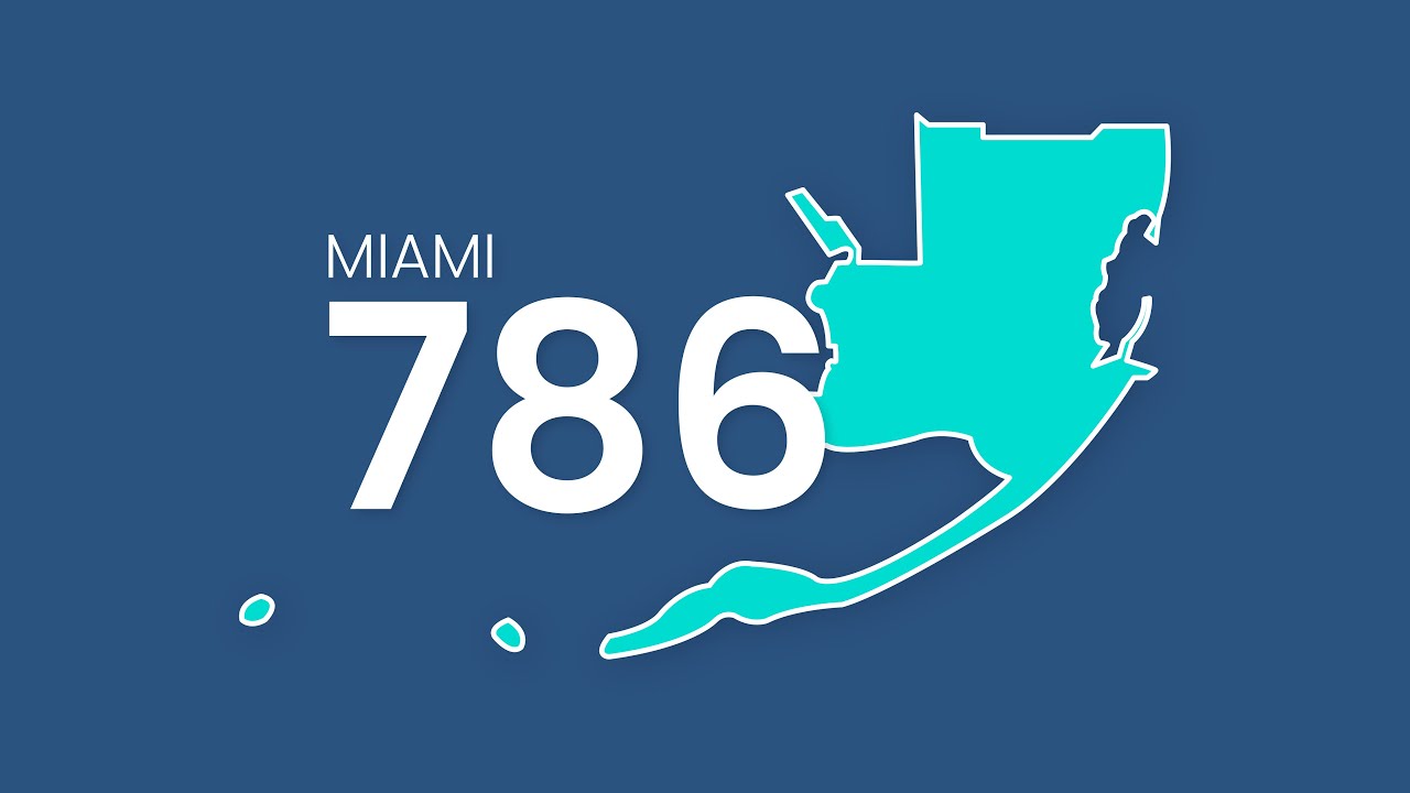 How to easily get a 786 area code phone number - YouTube