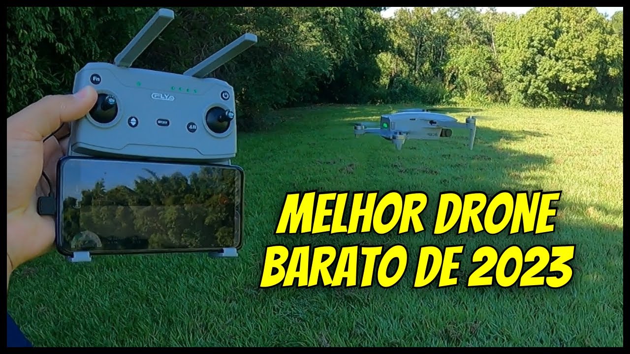 O MELHOR DRONE BARATO PRA COMPRAR EM 2023 - YouTube