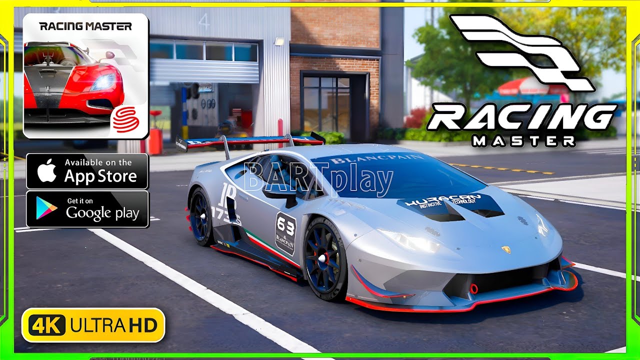 Racing Master Lamborghini Max Graphics (4K) Gameplay Walkthrough ...