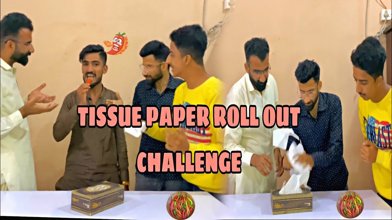 Funny Tissue Challenge | Challenger Boys - YouTube