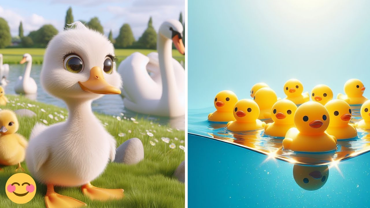 Ugly duckling & Silly little ducky | Nursery Rhyme,Kids song! 👶 # ...