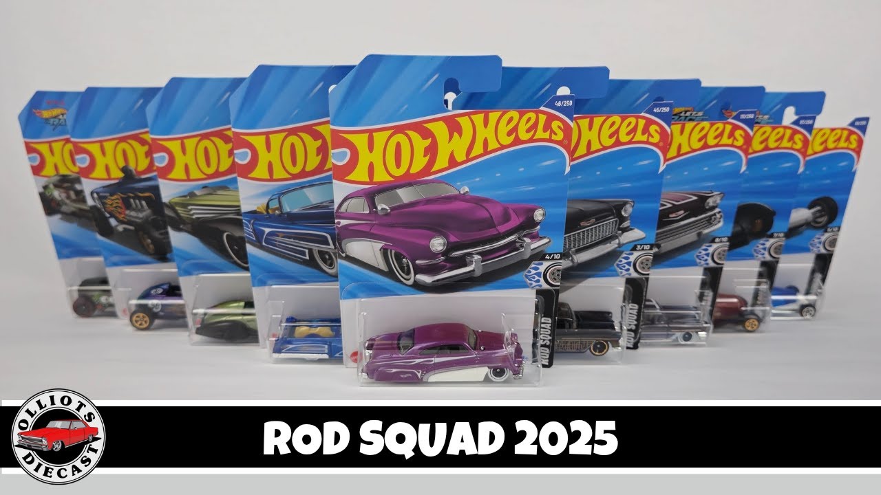 Hot Wheels Rod Squad 2025 - YouTube