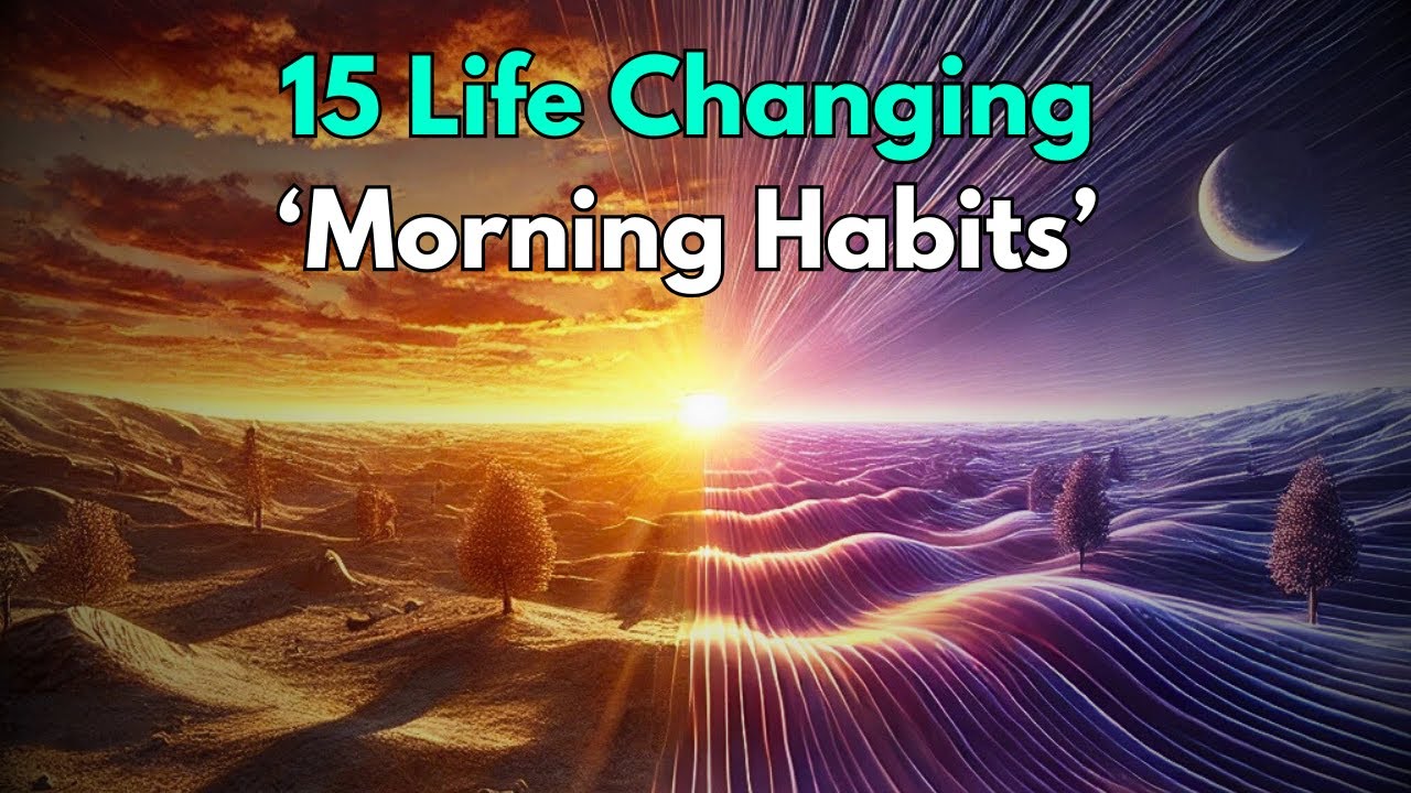 15 Life Changing Morning Habits | Morning Habits | Morning Motivation ...