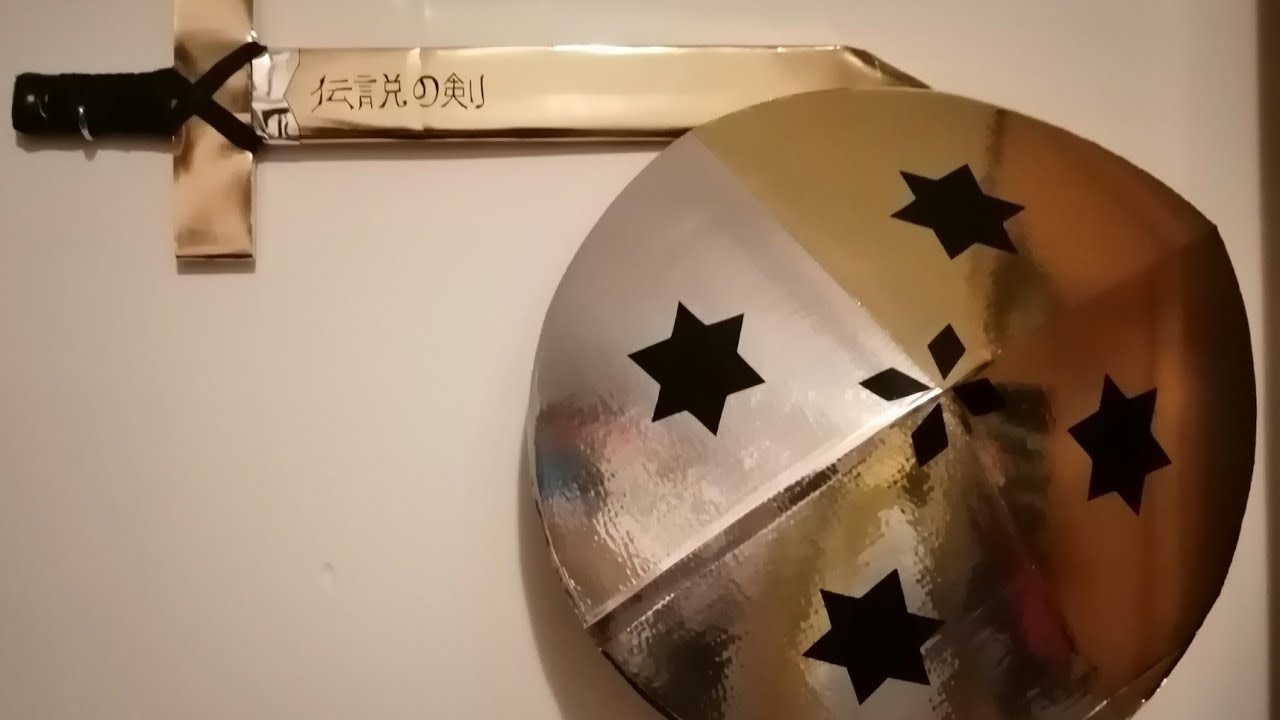 Como hacer un escudo de cartón - YouTube