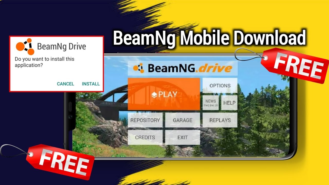 BeamNg Mobile Download | How To Download BeamNg Drive On Android | Real ...