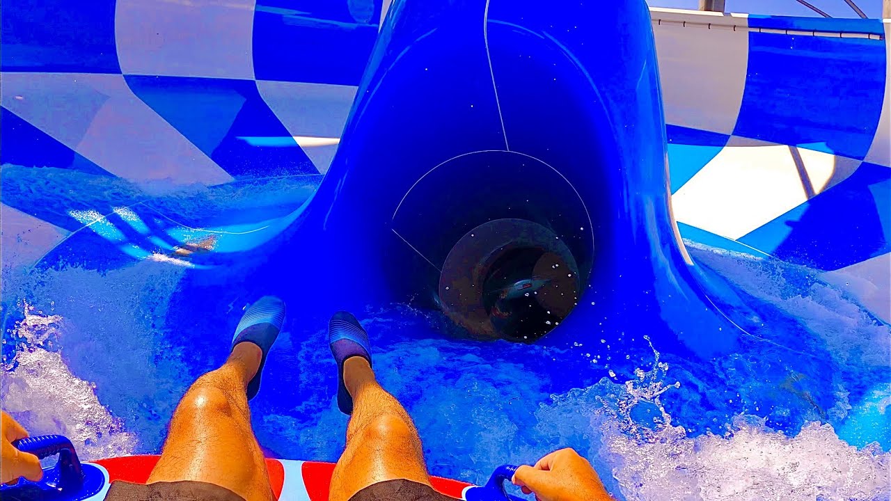 Vortex Water Slide at Queen's Park Resort - YouTube