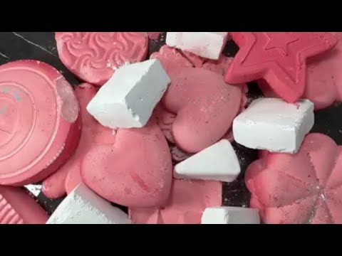 🤍 crispy chalk melting 🤤 homemade chalk @ASMRgymchalkIndonesia #asmr # ...