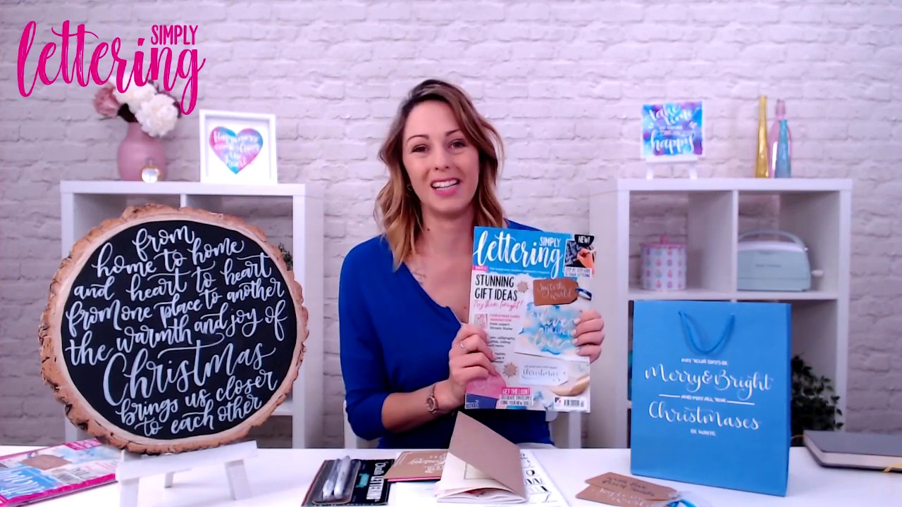 Take a look at what's inside issue 2 of Simply Lettering magazine - YouTube