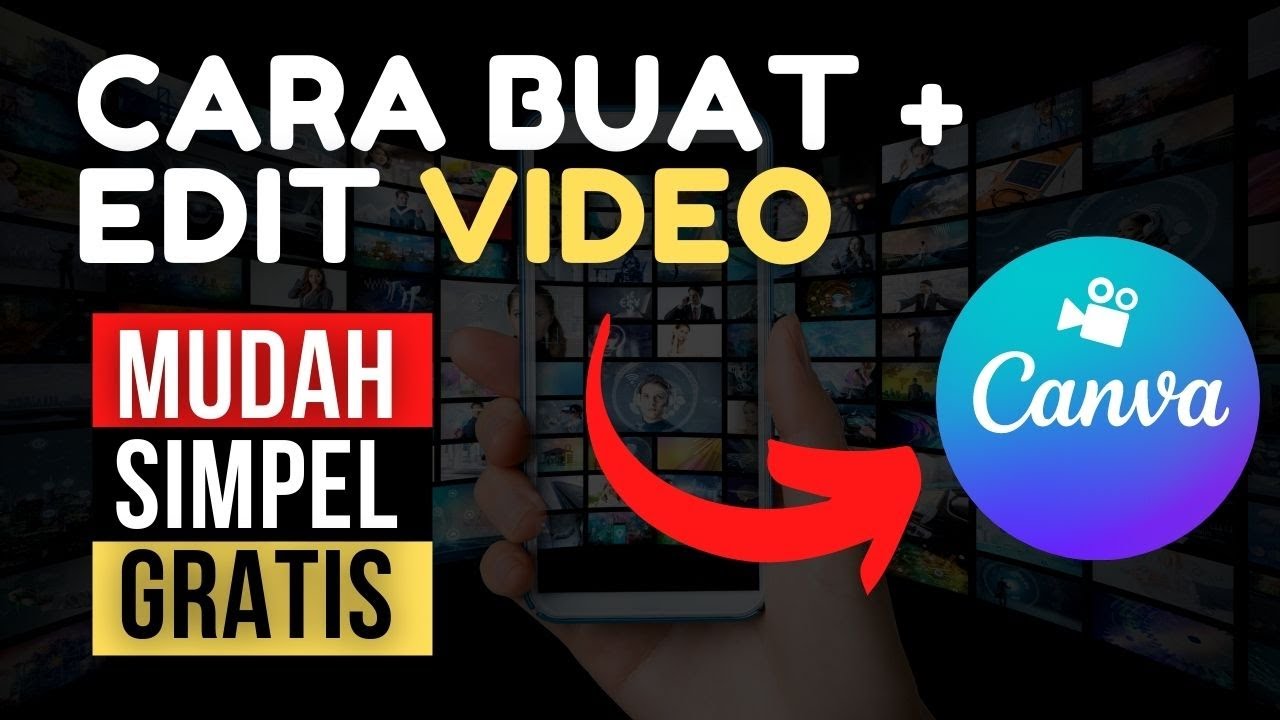 CARA BUAT VIDEO YOUTUBE untuk pemula, TUTORIAL EDIT VIDEO YOUTUBE Mudah ...