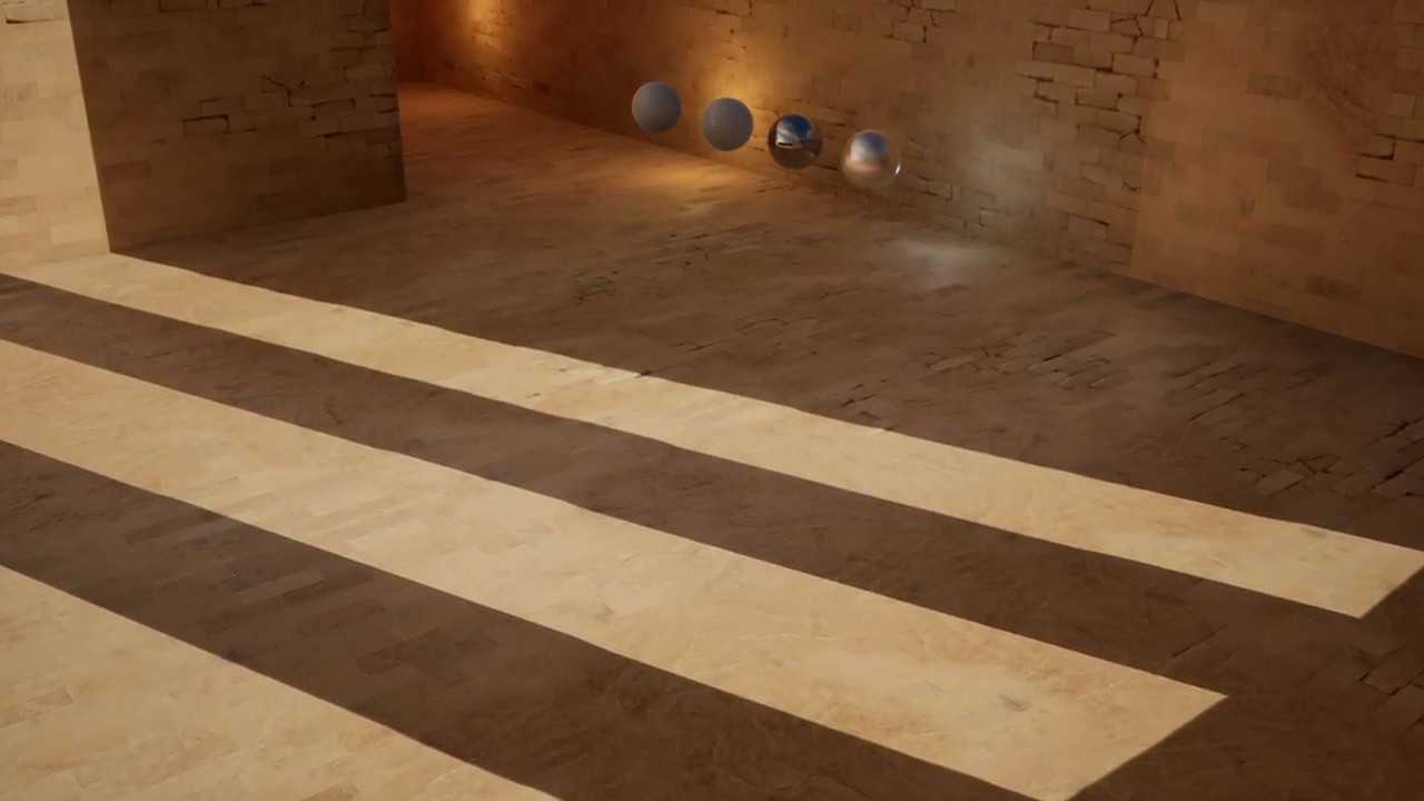 Sandstone Material - Render - YouTube