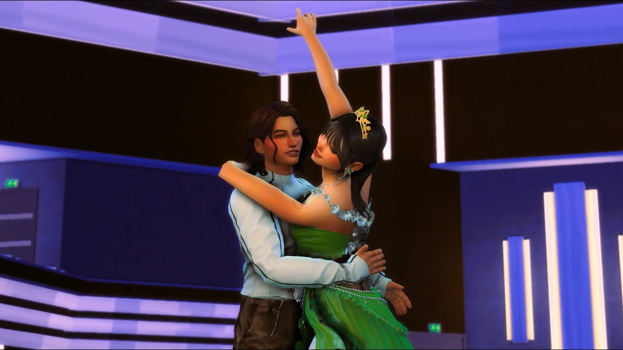 Two Crossed Worlds- Sims 4 Love Story - YouTube Music