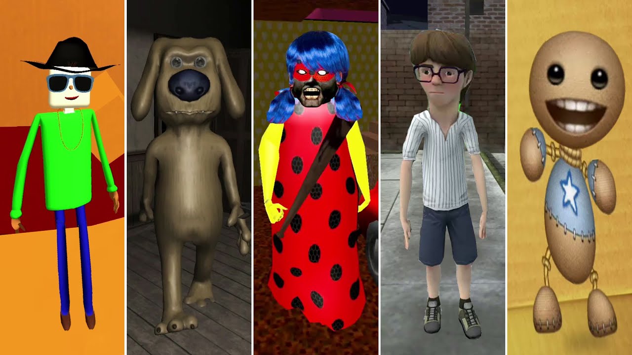 Escape Scary Ben - Lady Bug Granny - Baldi's Tower Of Hell - Ice Scream ...