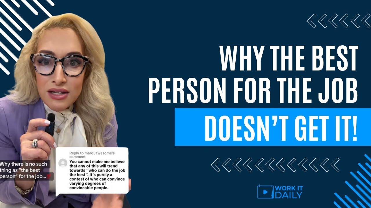 WHY THE BEST PERSON FOR THE JOB DOESN’T GET IT 💯💯💯 - YouTube