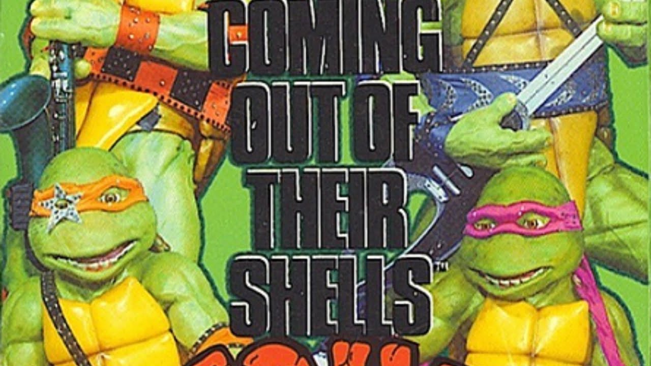 TEENAGE MUTANT NINJA TURTLES "THE MAKING OF COMING OUT OF THEIR SHELLS ...