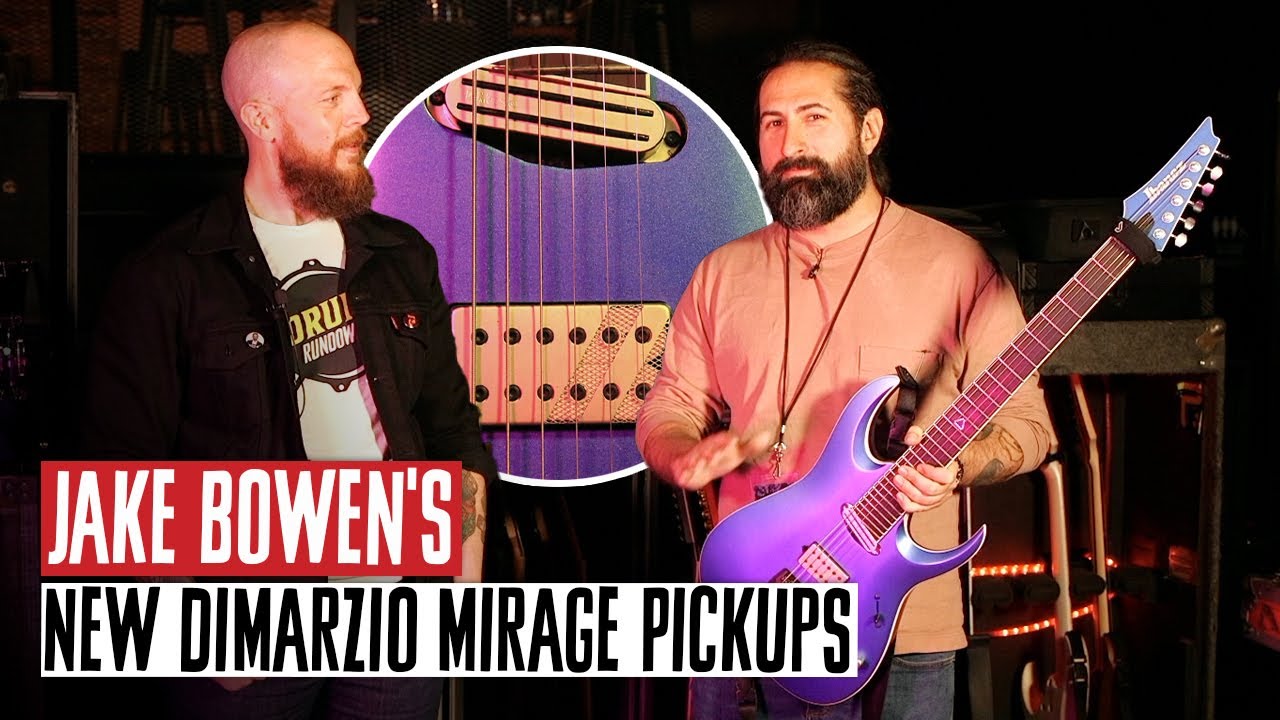 Jake Bowen's New DiMarzio Mirage Pickups - YouTube