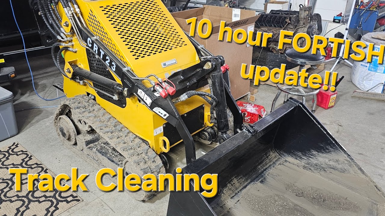 CRT23 MINI SKID FORTISHD TRACK UPDATE/CLEANING. Wear Check!! - YouTube