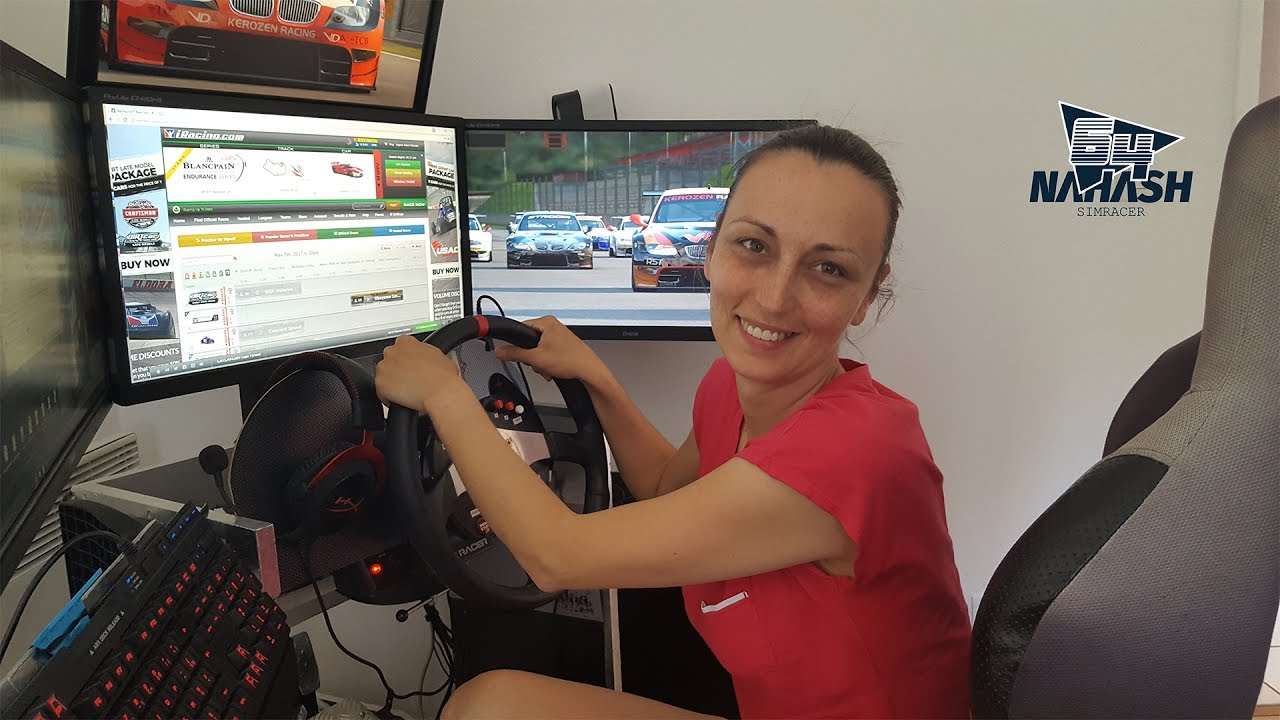 Woman driving Ford GT3 - YouTube