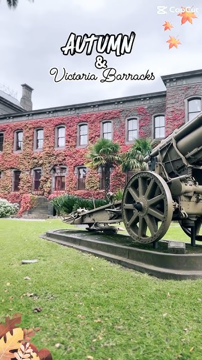 Victoria Barracks during Autumn #australia #melbourne #youtubeshorts #autumn #shorts #2024 # ...