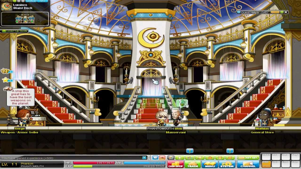 Maplestory - Phantom Traning Guide 10-70 - YouTube