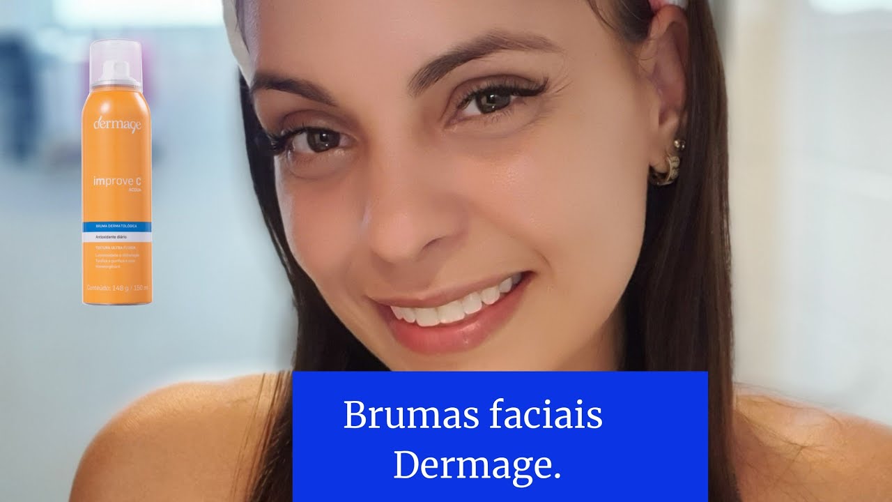 Brumas faciais Dermage ácido hialurônico e vitamina C. @bizudepele ...