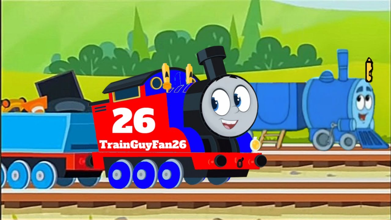 Hatab puffing & chugging down the line with Azul The Little Blue Train ...