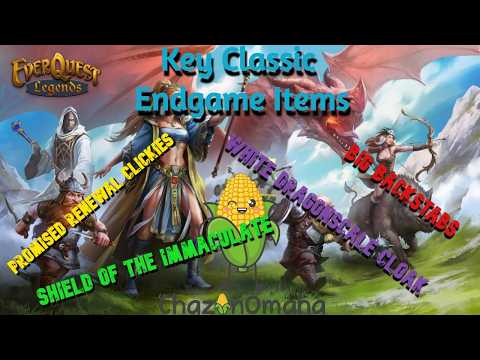 Everquest Legends | Key Endgame Items for Classic