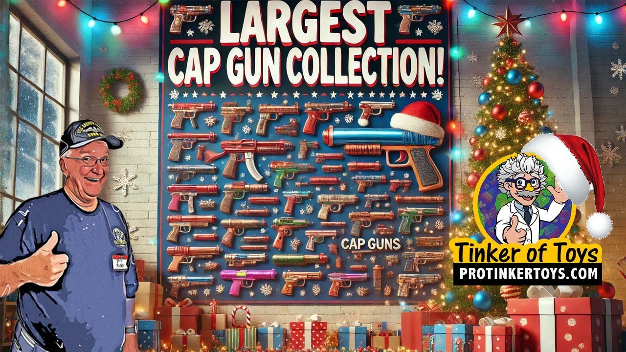 Largest Cap Gun Collection in the Country | Bryan’s Wall of Guns ...