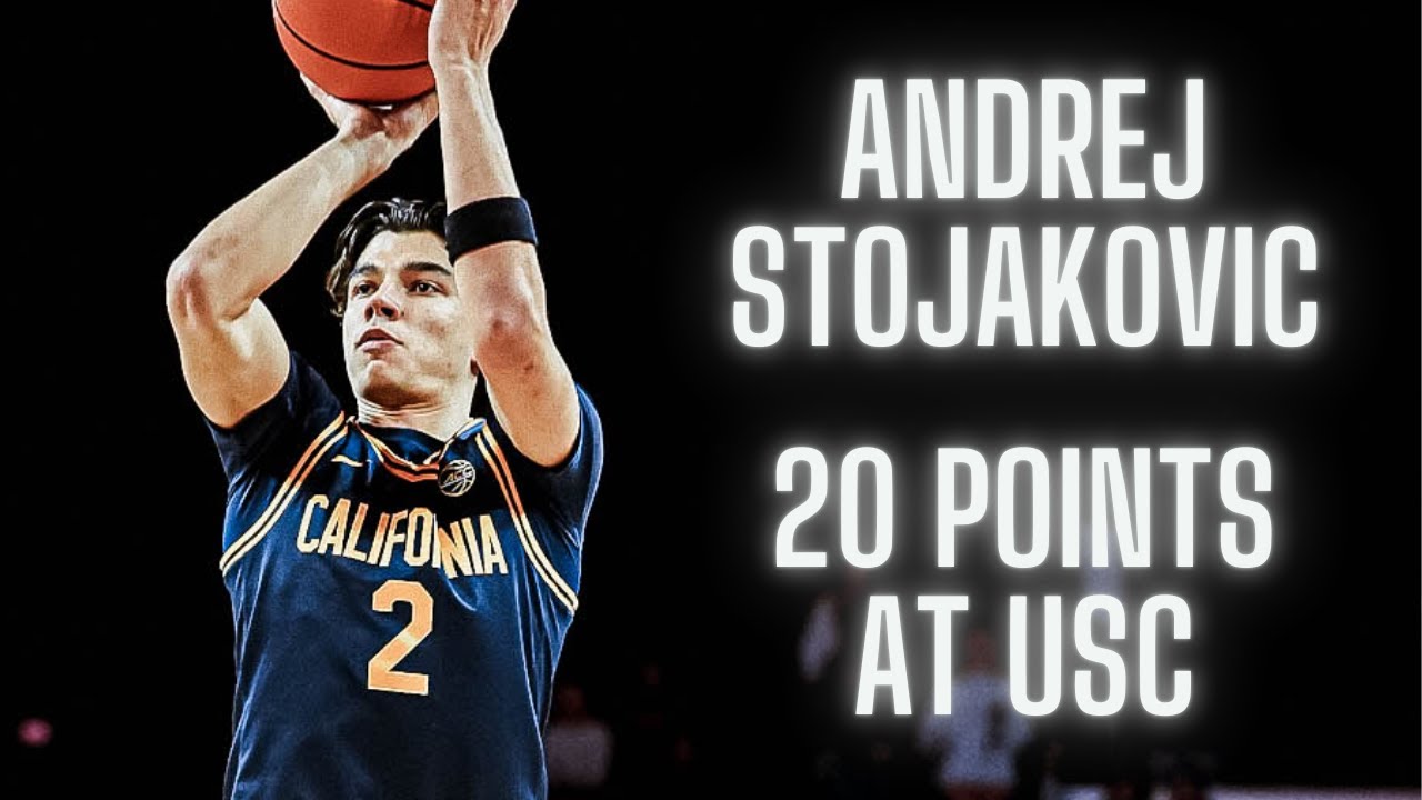 Andrej Stojakovic 20 PTS at USC (Nov 17th 2024) - YouTube