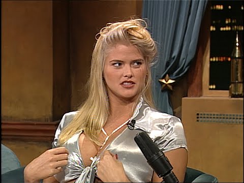 Anna Nicole Smith's Embarrassing Incident | Late Night with Conan O’Brien