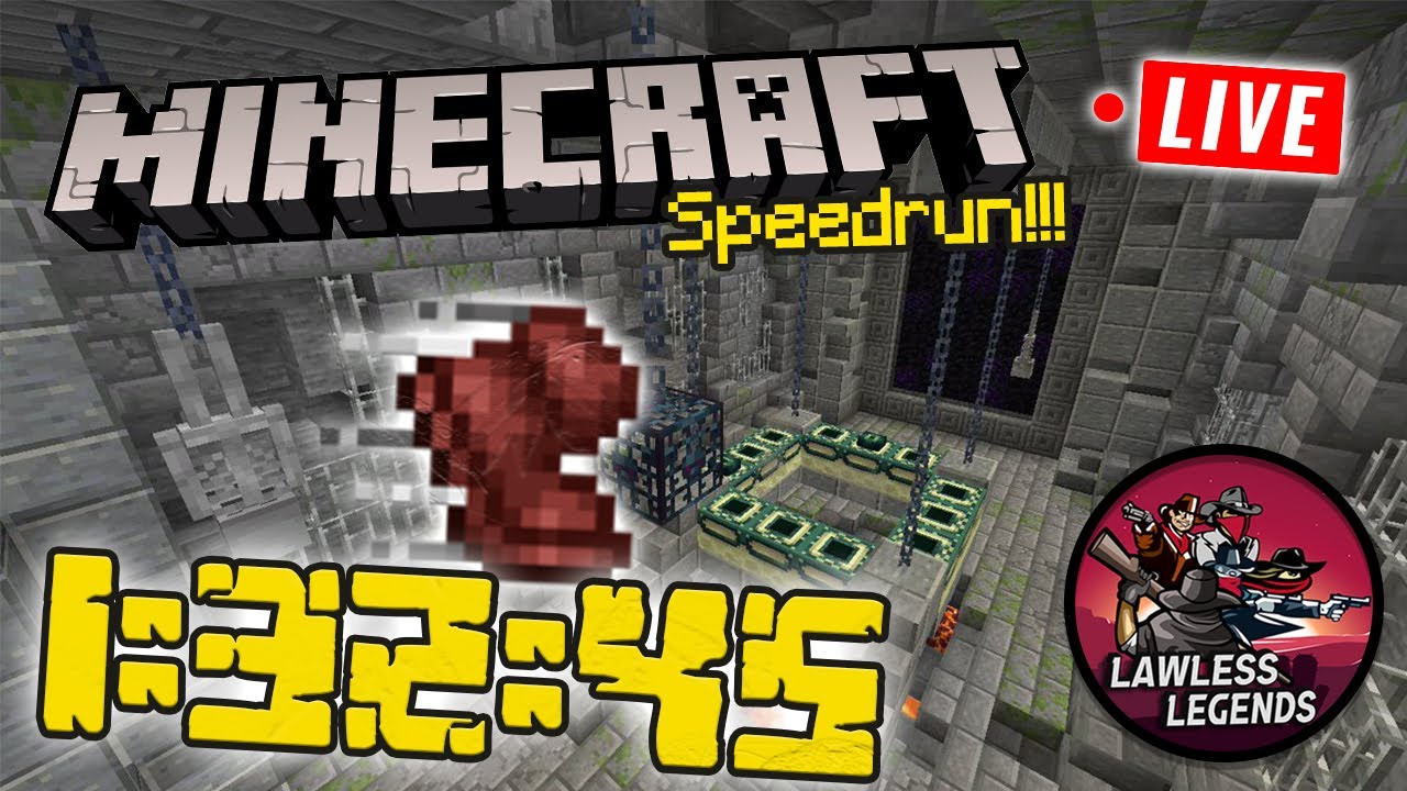 MINECRAFT SPEEDRUN #1 | Live Stream - YouTube