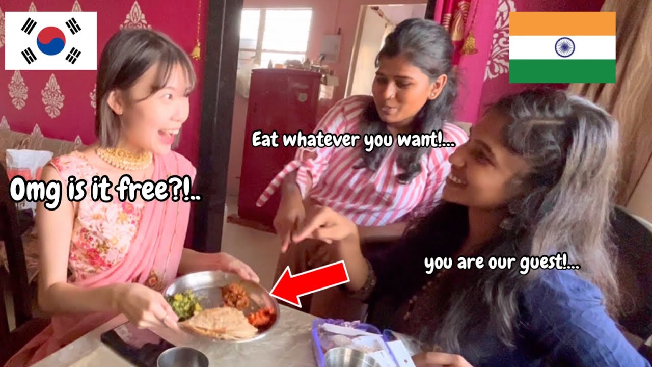 Indian 🇮🇳 hospitality makes me touched! India beautiful culture! 🇮🇳 ️🇰🇷 ...