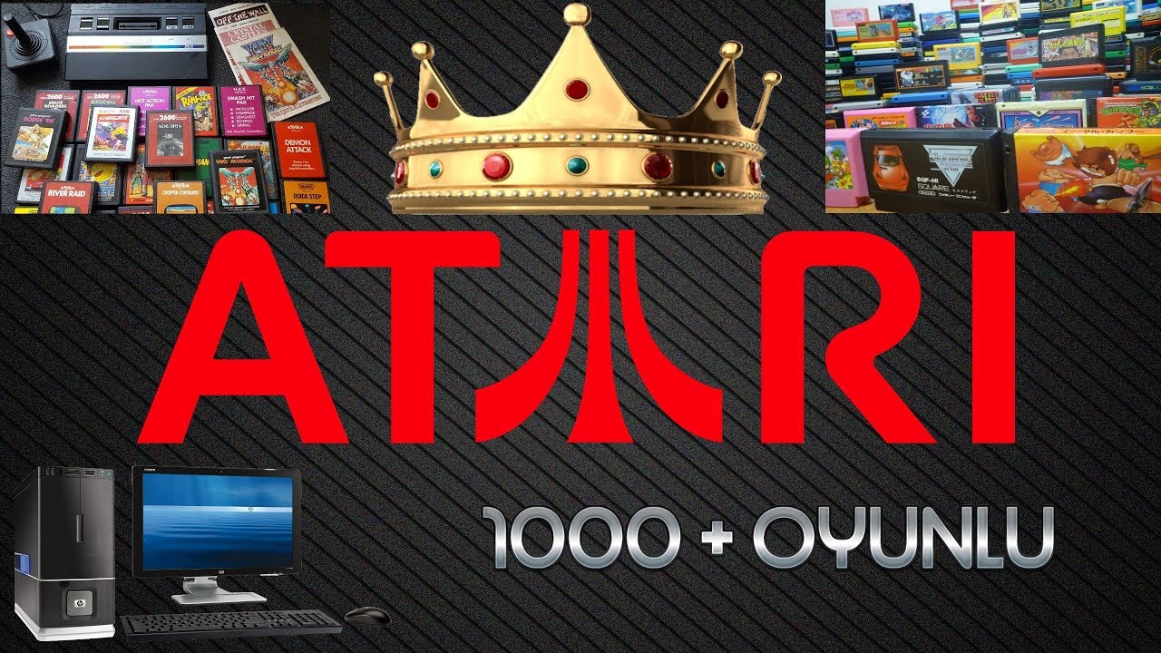 Atari Oyunlarını PC'de Oynayın [ 1000+ Oyun ] - YouTube