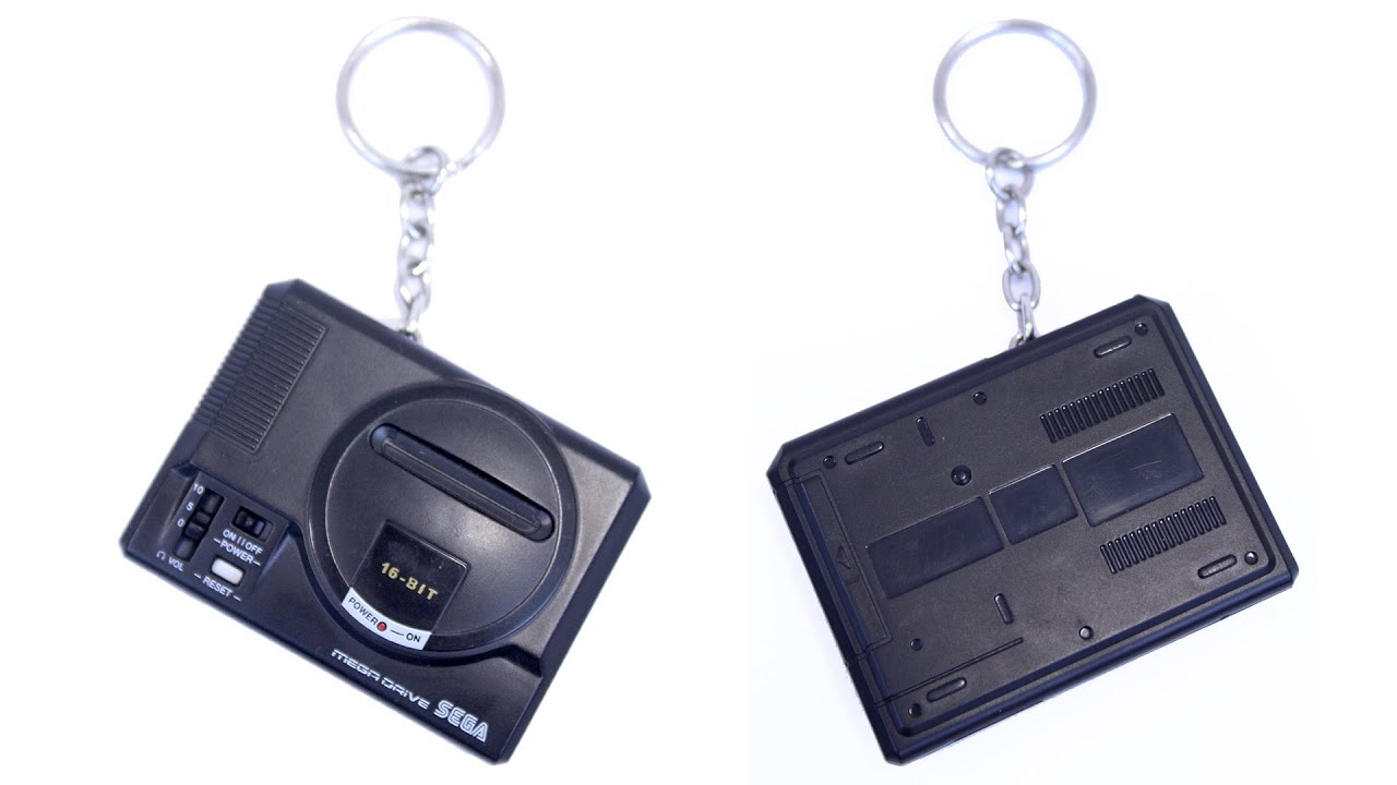 SEGA Official Mega Drive Keyring - YouTube