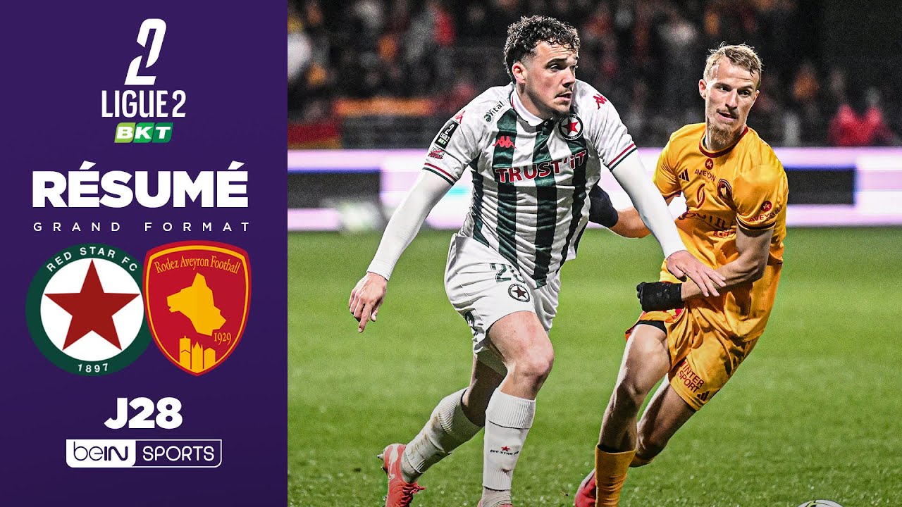 Résumé : Le Red Star et Rodez restent en danger ! - YouTube