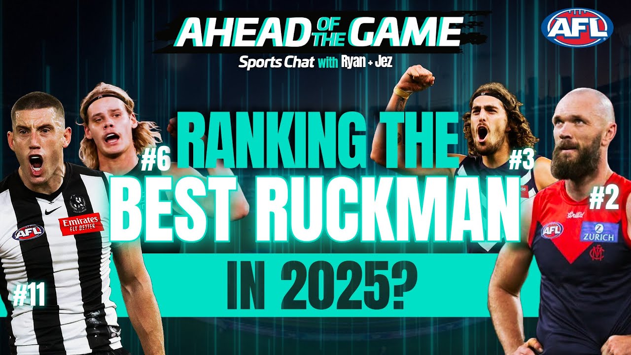 Ranking Every AFL Ruckman in 2025 - From Worst to First! - YouTube