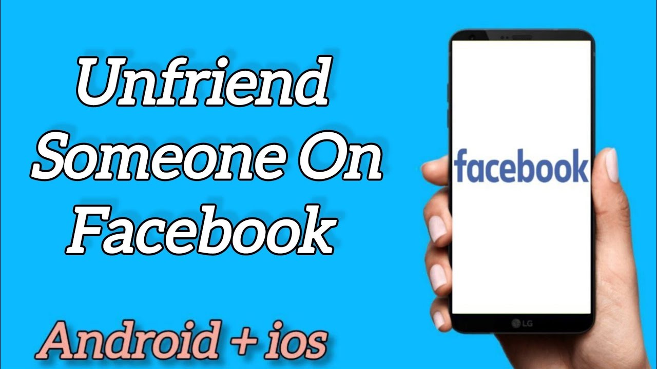 How to Unfriend Someone on Facebook - YouTube