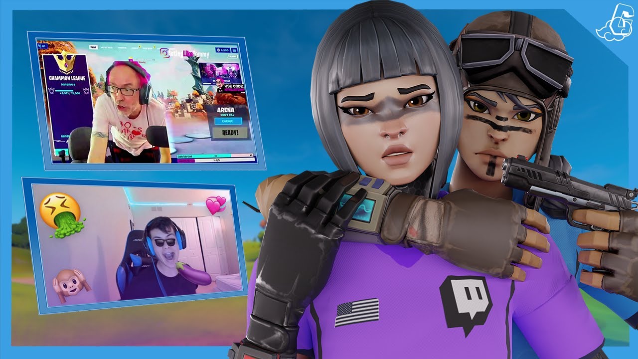 Killing TOXIC Fortnite Twitch Streamers! (with reactions) - YouTube