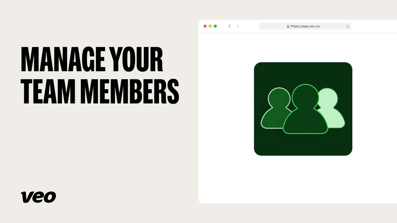 Manage Your Team Members | How To Get Started With Veo | Veo 101 - YouTube
