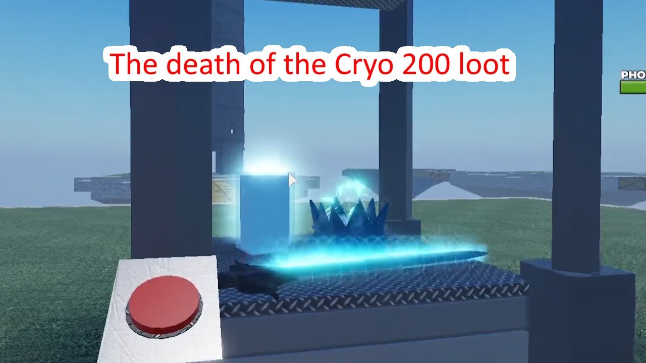 Compressing the Items that Cryo 200 Dropped (Roblox Cube Combinations ...