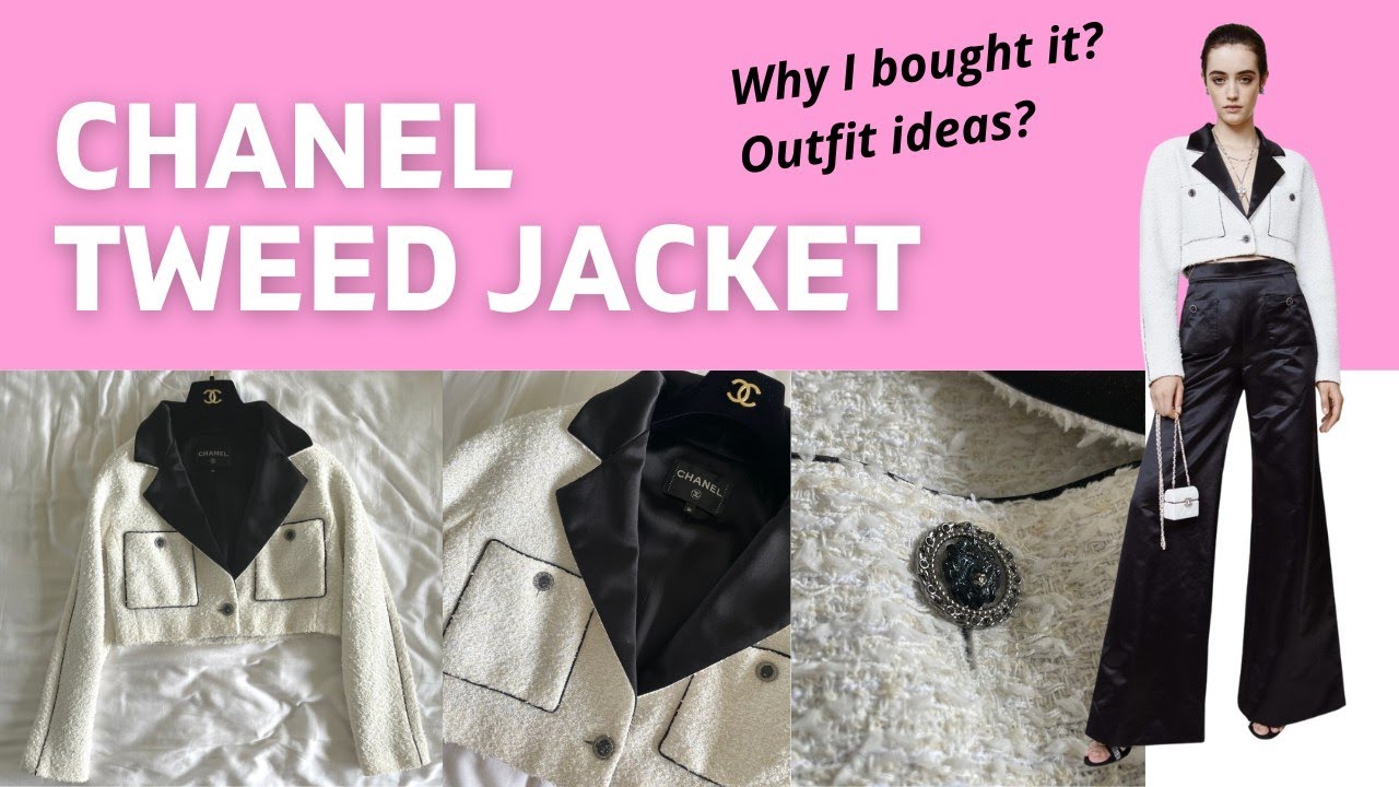 CHANEL 22P WHITE TWEED JACKET 🤍 | Why I Bought It and How To Style It ...