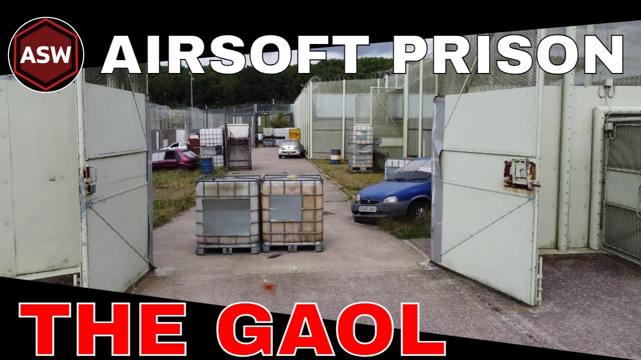 THE GAOL - AIRSOFT IN ABANDONED PRISON - YouTube