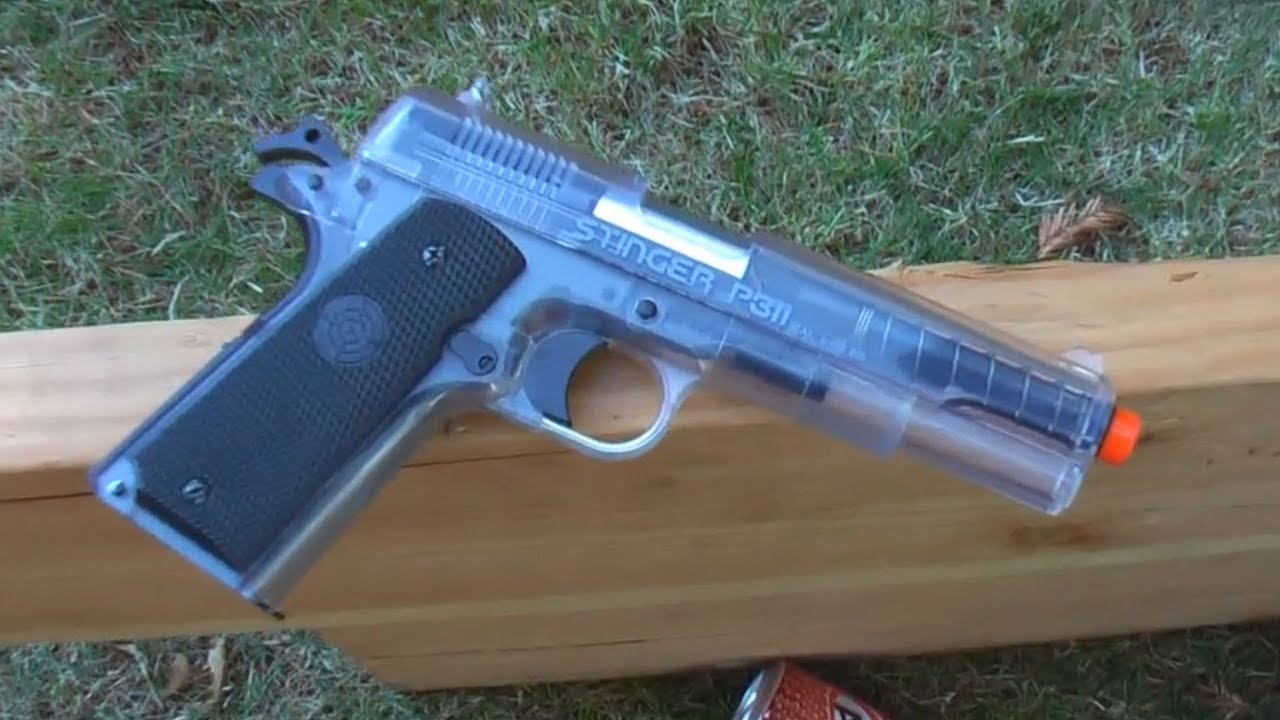 Crosman Stinger P311 Review - Accuracy Testing - YouTube