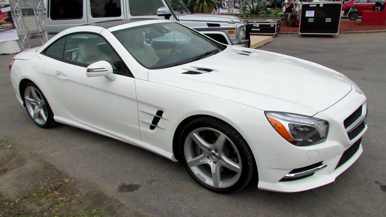 2014 Mercedes-Benz SL550-Exterior Walkaround-Circuit Gilles Villeneuve ...