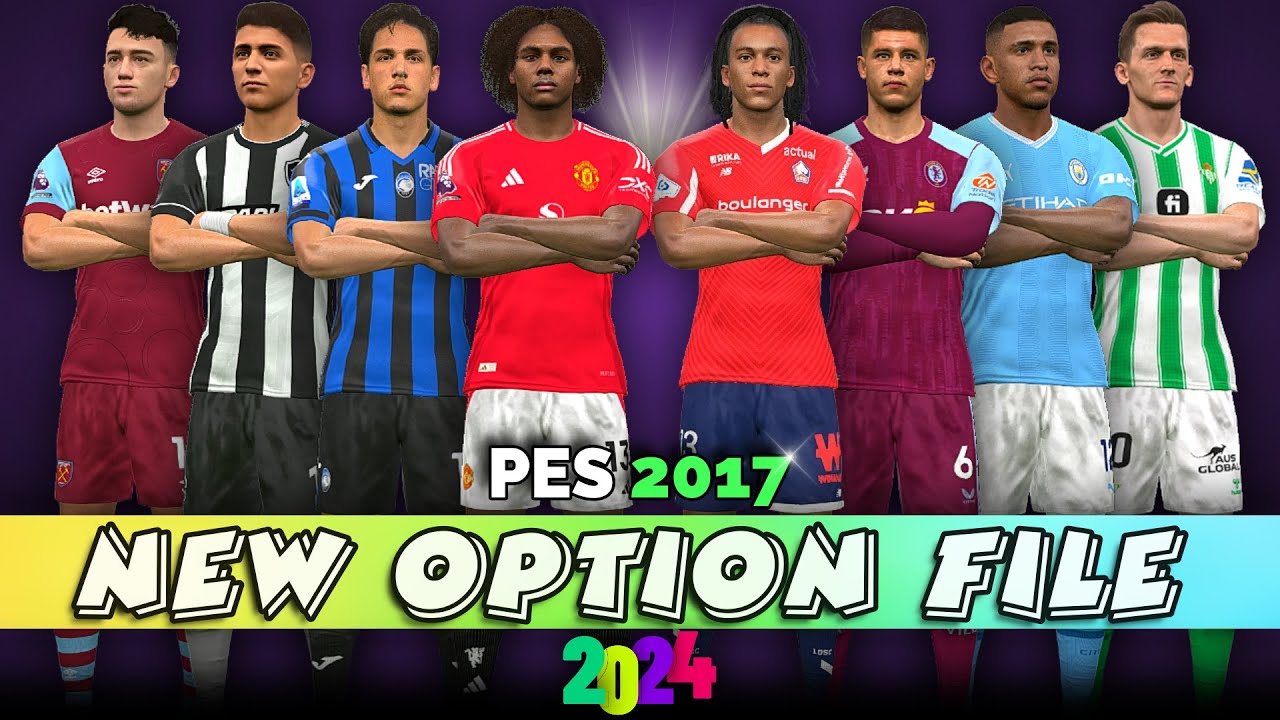 PES 2017 OPTION FILE T99 PATCH V16.1 - YouTube