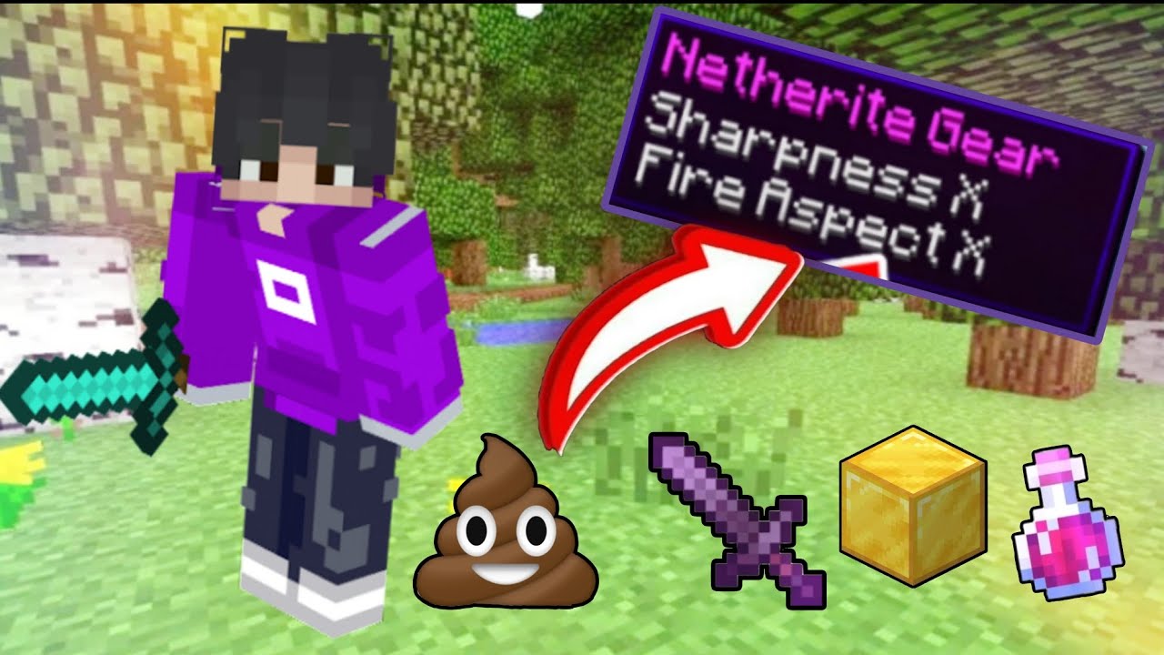 minecraft but we poop op items | UZI JI | @minecraft@FLACKGAMER003 ...