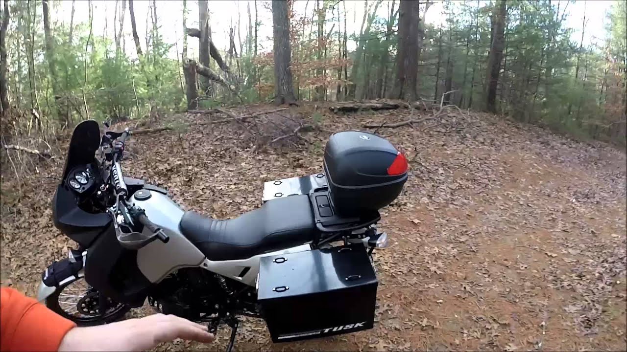 2013 KLR 650 walk around & ride - YouTube